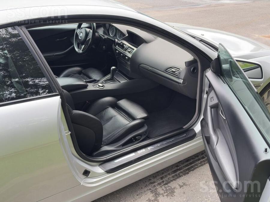 Grey BMW 630 2006 in Riga, with an engine capacity of 3.00 L and mileage of 279 thousand km for 6200 €, photo 8 on AUTOMOTO.COM.LV