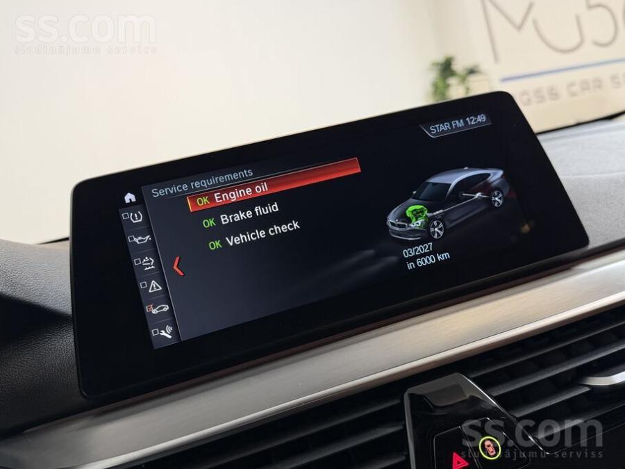 Grey BMW 630 2018 in Riga, with an engine capacity of 3.00 L and mileage of 260 thousand km for 18900 €, photo 17 on AUTOMOTO.COM.LV