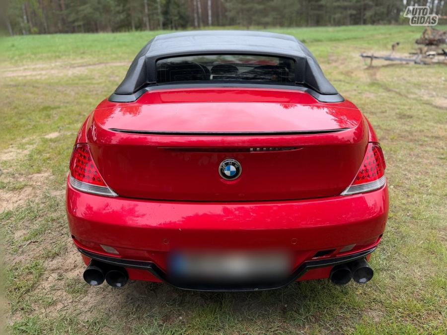Red BMW 630 2007 in Kaunas, with an engine capacity of 3.00 L and mileage of 144 thousand km for 4999 €, photo 13 on AUTOMOTO.COM.LV