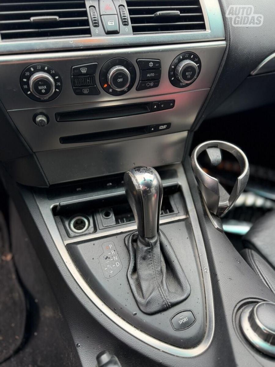 Red BMW 630 2007 in Kaunas, with an engine capacity of 3.00 L and mileage of 144 thousand km for 4999 €, photo 16 on AUTOMOTO.COM.LV