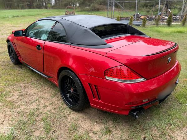 Red BMW 630 2007 in Kaunas, with an engine capacity of 3.00 L and mileage of 144 thousand km for 5000 €, photo 10 on AUTOMOTO.COM.LV