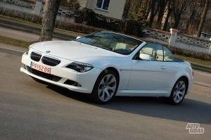 Balts BMW 630 2007 Biržai, ar dzinēja tilpumu 3.00 L un nobraukumu 250 tūkst. km par 16450 €, foto 2 vietnē AUTOMOTO.COM.LV