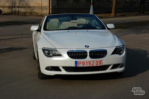 Balts BMW 630 2007 Biržai, ar dzinēja tilpumu 3.00 L un nobraukumu 250 tūkst. km par 16450 €, foto 4 vietnē AUTOMOTO.COM.LV