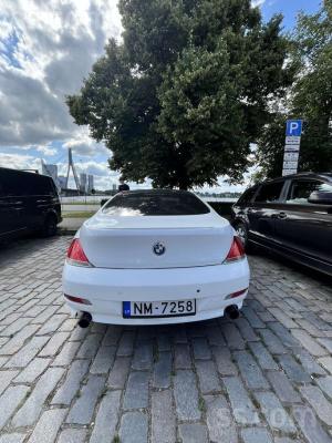 White BMW 630 2004 in Riga, with an engine capacity of 3.00 L and mileage of 233 thousand km for 4800 €, photo 4 on AUTOMOTO.COM.LV