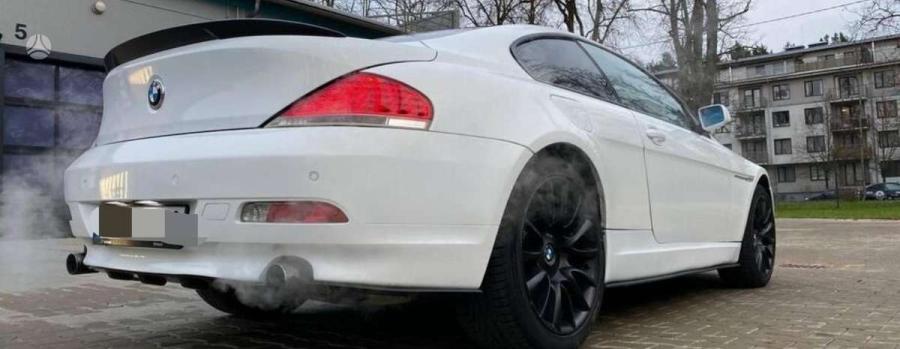 Balts BMW 630 2004 Anykščiai, ar dzinēja tilpumu 3.00 L un nobraukumu 235 tūkst. km par 6999 €, foto 4 vietnē AUTOMOTO.COM.LV