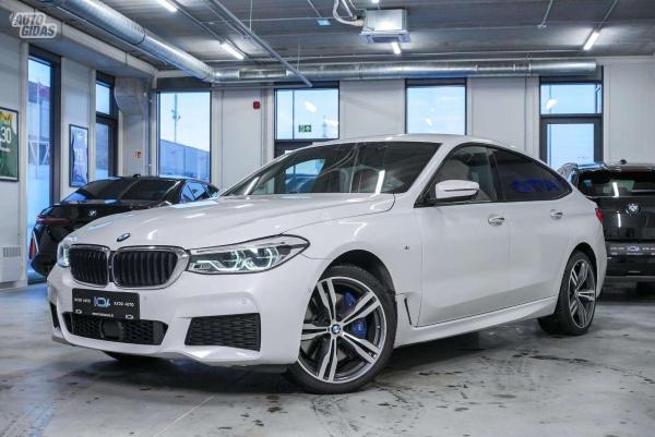 White BMW 630 2018 in Marijampole, with an engine capacity of 3.00 L and mileage of 238 thousand km for 27450 €, photo 5 on AUTOMOTO.COM.LV