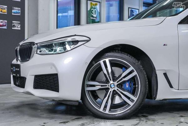 White BMW 630 2018 in Marijampole, with an engine capacity of 3.00 L and mileage of 238 thousand km for 27450 €, photo 6 on AUTOMOTO.COM.LV
