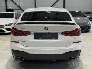 White BMW 630 2018 in Riga, with an engine capacity of 3.00 L and mileage of 134 thousand km for 25990 €, photo 6 on AUTOMOTO.COM.LV