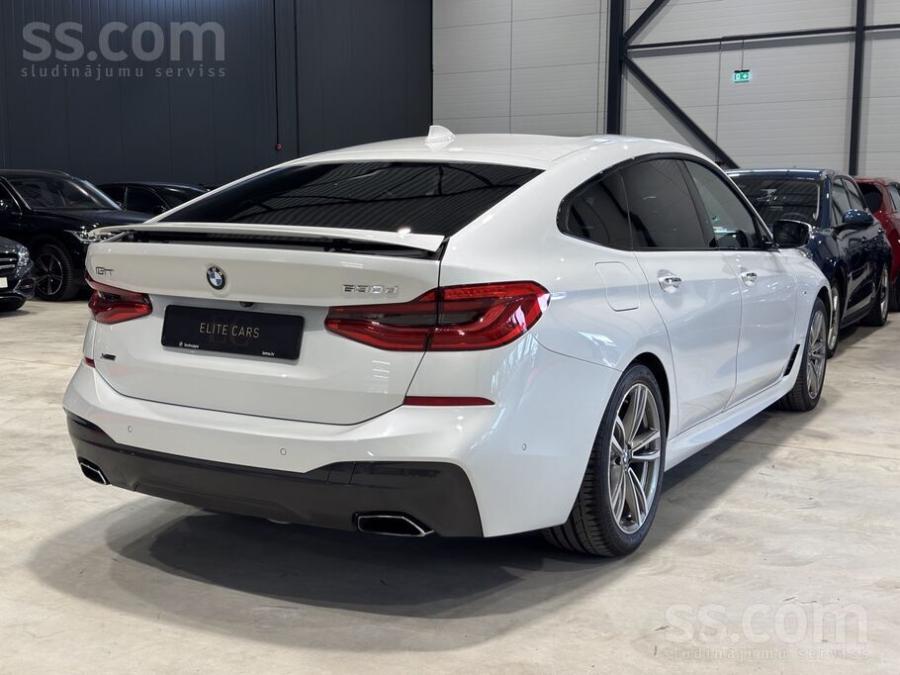 White BMW 630 2018 in Riga, with an engine capacity of 3.00 L and mileage of 134 thousand km for 25990 €, photo 7 on AUTOMOTO.COM.LV