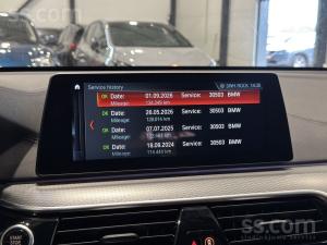 White BMW 630 2018 in Riga, with an engine capacity of 3.00 L and mileage of 134 thousand km for 25990 €, photo 23 on AUTOMOTO.COM.LV