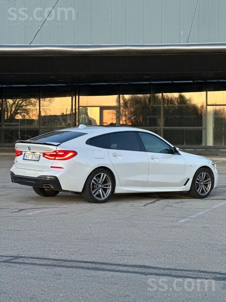 White BMW 630 2017 in Riga, with an engine capacity of 3.00 L and mileage of 270 thousand km for 21500 €, photo 4 on AUTOMOTO.COM.LV