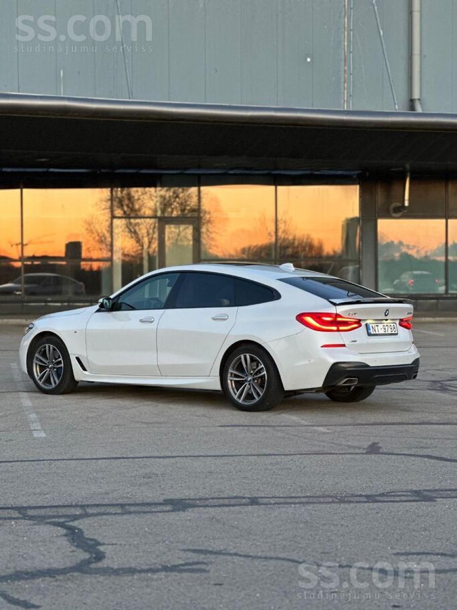 White BMW 630 2017 in Riga, with an engine capacity of 3.00 L and mileage of 270 thousand km for 21500 €, photo 5 on AUTOMOTO.COM.LV