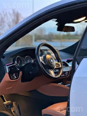 White BMW 630 2017 in Riga, with an engine capacity of 3.00 L and mileage of 270 thousand km for 21500 €, photo 13 on AUTOMOTO.COM.LV