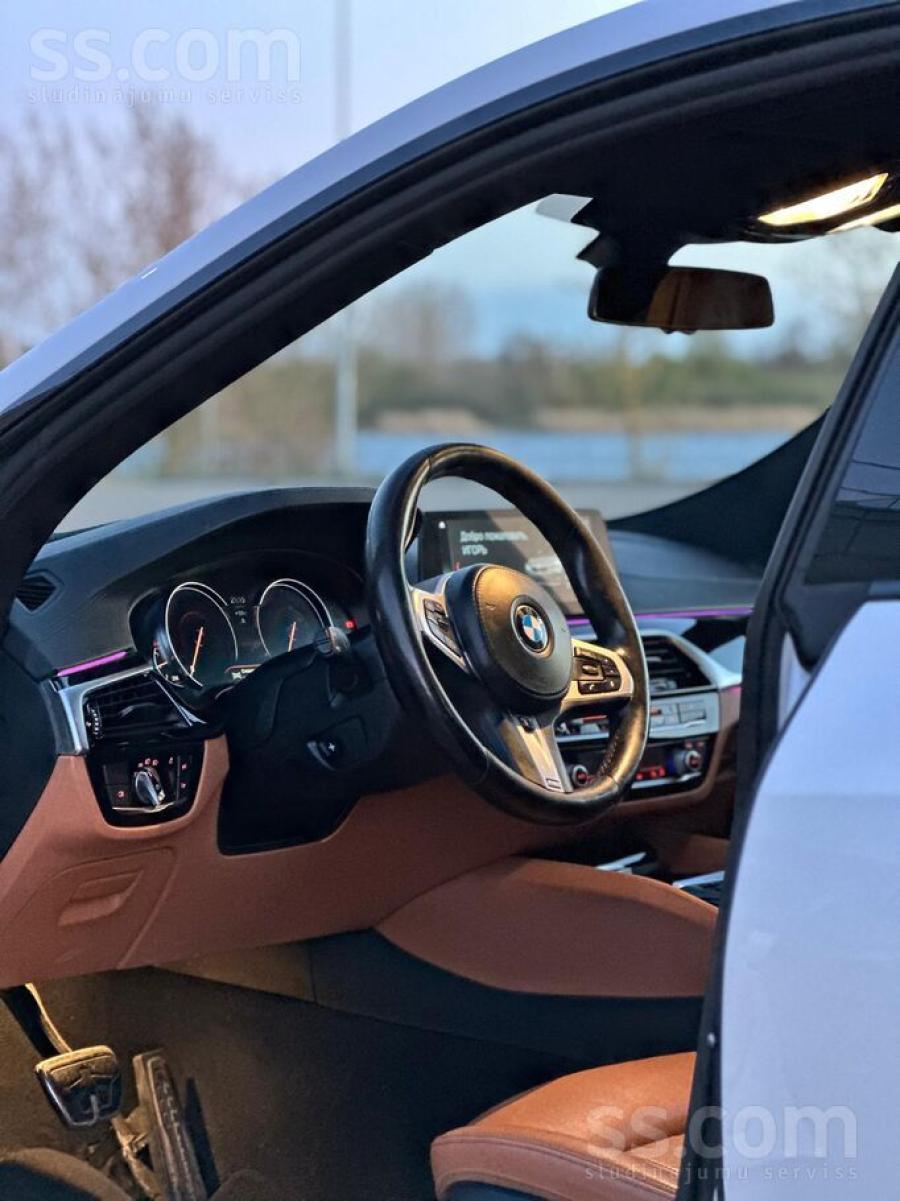 White BMW 630 2017 in Riga, with an engine capacity of 3.00 L and mileage of 270 thousand km for 21500 €, photo 13 on AUTOMOTO.COM.LV