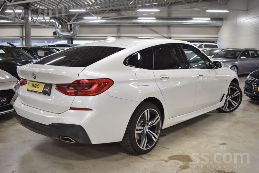 White BMW 630 2018 in Riga, with an engine capacity of 3.00 L and mileage of 86 thousand km for 26600 €, photo 2 on AUTOMOTO.COM.LV