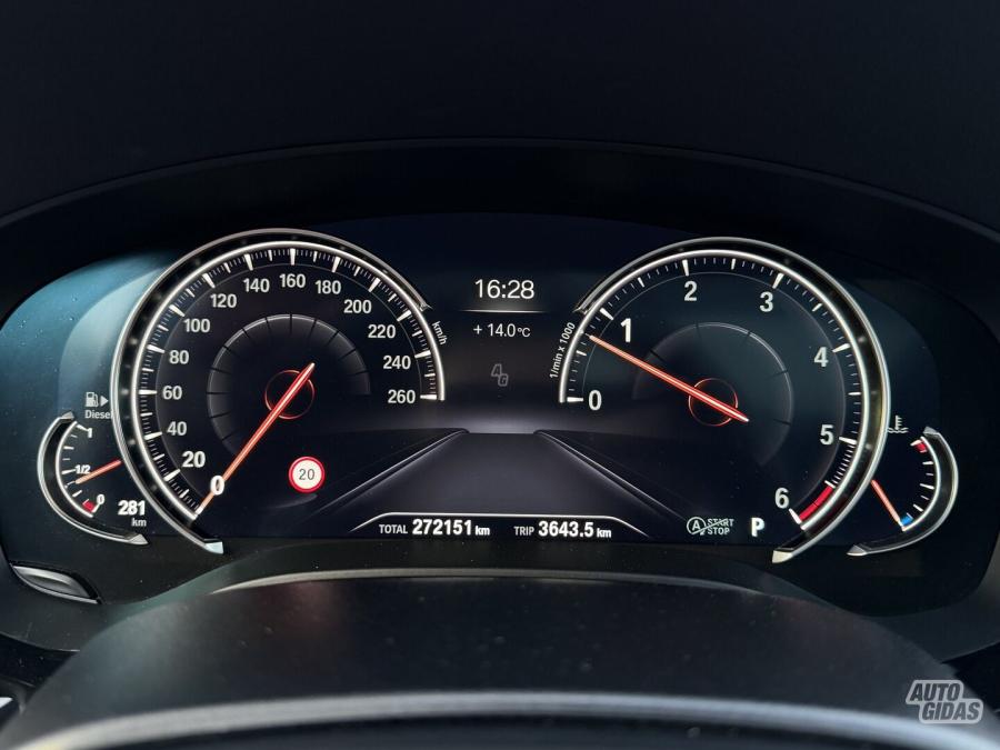 White BMW 630 2018 in Vilnius, with an engine capacity of 3.00 L and mileage of 272 thousand km for 26000 €, photo 32 on AUTOMOTO.COM.LV
