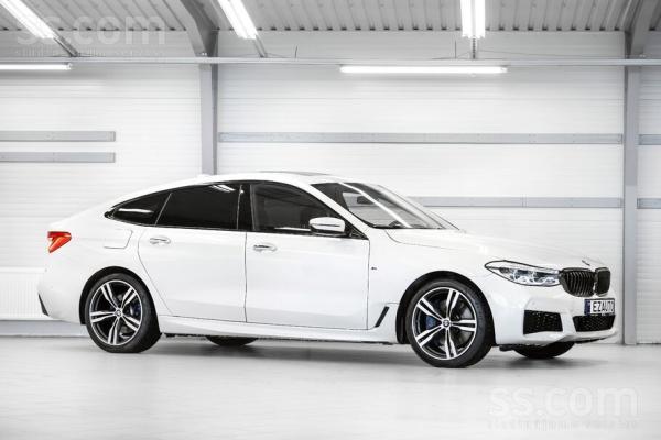 White BMW 630 2018 in Tukums, with an engine capacity of 3.00 L and mileage of 0 thousand km for 28700 €, photo 5 on AUTOMOTO.COM.LV