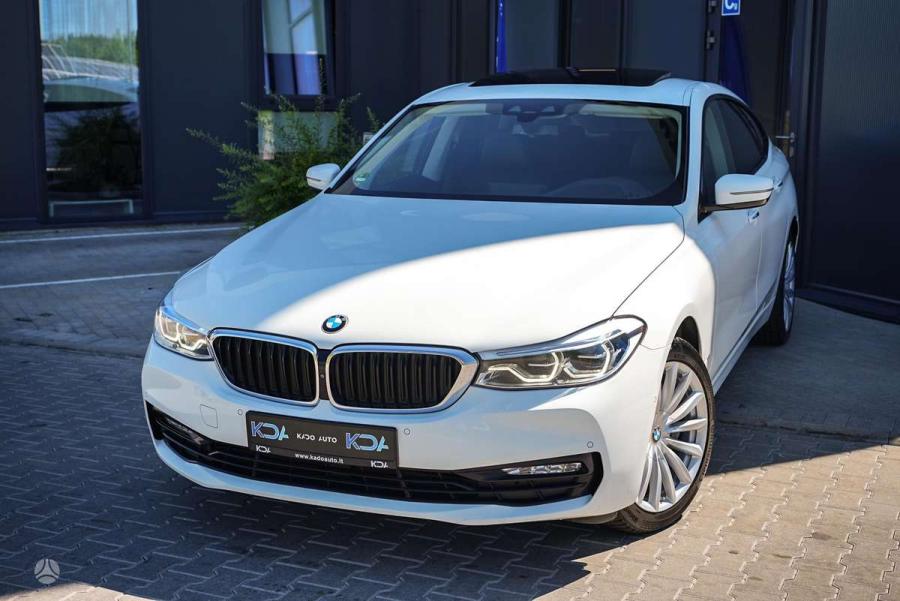 White BMW 630 2018 in Kaunas, with an engine capacity of 2.99 L and mileage of 230 thousand km for 21750 €, photo 6 on AUTOMOTO.COM.LV