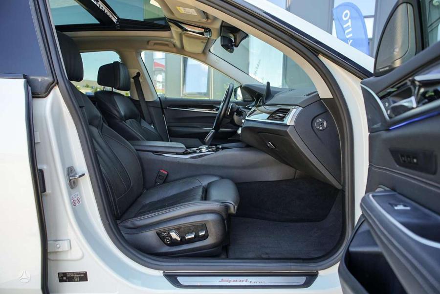 White BMW 630 2018 in Kaunas, with an engine capacity of 2.99 L and mileage of 230 thousand km for 21750 €, photo 41 on AUTOMOTO.COM.LV