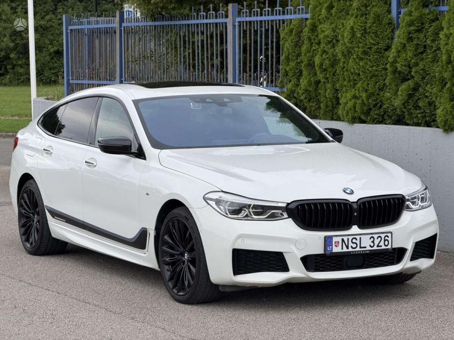 White BMW 630 2018 in Vilnius, with an engine capacity of 2.99 L and mileage of 272 thousand km for 25500 €, photo 3 on AUTOMOTO.COM.LV