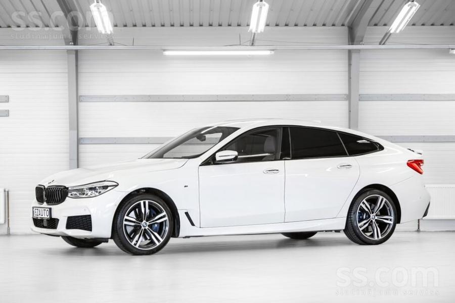 White BMW 630 2018 in Tukums, with an engine capacity of 3.00 L and mileage of 182 thousand km for 24990 €, photo 7 on AUTOMOTO.COM.LV