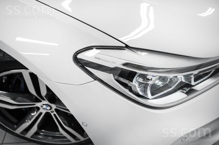 White BMW 630 2018 in Tukums, with an engine capacity of 3.00 L and mileage of 182 thousand km for 24990 €, photo 33 on AUTOMOTO.COM.LV