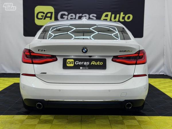 White BMW 630 2019 in Avizieniai, with an engine capacity of 3.00 L and mileage of 176 thousand km for 27490 €, photo 5 on AUTOMOTO.COM.LV