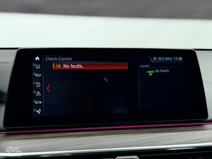 White BMW 630 2019 in Avizieniai, with an engine capacity of 3.00 L and mileage of 176 thousand km for 27490 €, photo 31 on AUTOMOTO.COM.LV