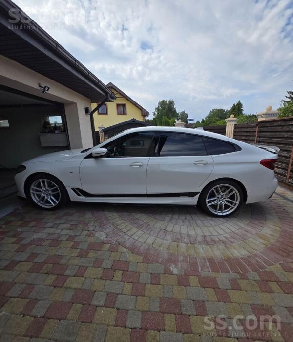 White BMW 630 2020 in Riga, with an engine capacity of 2.00 L and mileage of 199 thousand km for 29900 €, photo 4 on AUTOMOTO.COM.LV