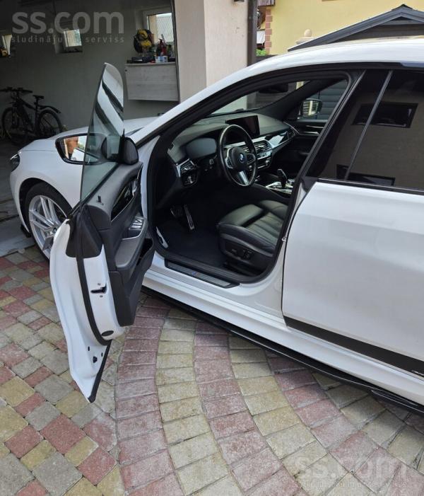 White BMW 630 2020 in Riga, with an engine capacity of 2.00 L and mileage of 199 thousand km for 29900 €, photo 6 on AUTOMOTO.COM.LV