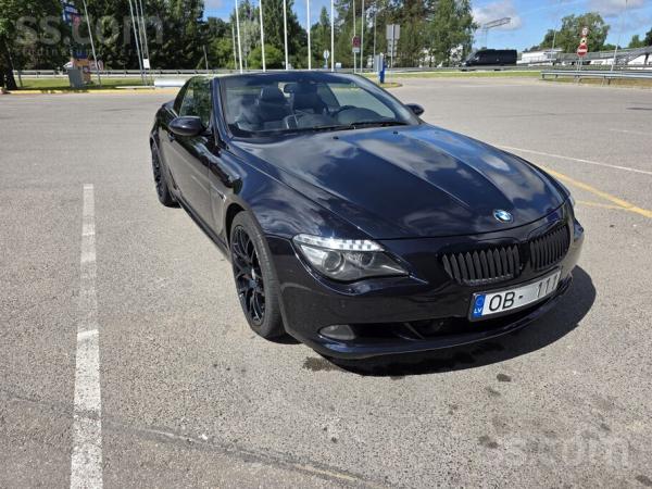 Black BMW 635 2009 in Riga, with an engine capacity of 3.00 L and mileage of 198 thousand km for 16500 €, photo 2 on AUTOMOTO.COM.LV