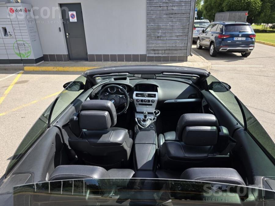 Melns BMW 635 2009 Rīga, ar dzinēja tilpumu 3.00 L un nobraukumu 198 tūkst. km par 16500 €, foto 6 vietnē AUTOMOTO.COM.LV