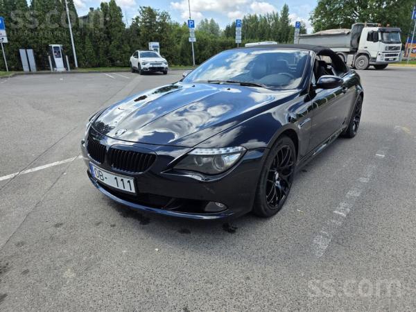 Black BMW 635 2009 in Riga, with an engine capacity of 3.00 L and mileage of 198 thousand km for 16500 €, photo 9 on AUTOMOTO.COM.LV
