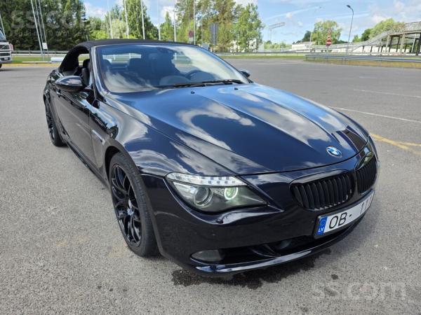 Black BMW 635 2009 in Riga, with an engine capacity of 3.00 L and mileage of 198 thousand km for 16500 €, photo 10 on AUTOMOTO.COM.LV