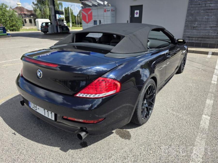 Melns BMW 635 2009 Rīga, ar dzinēja tilpumu 3.00 L un nobraukumu 198 tūkst. km par 16500 €, foto 12 vietnē AUTOMOTO.COM.LV