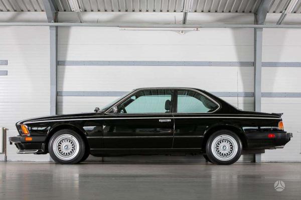 Black BMW 635 1986 in Tukums, with an engine capacity of 3.43 L and mileage of 260 thousand km for 30000 €, photo 7 on AUTOMOTO.COM.LV