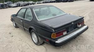 Melns BMW 635 1987 Rīga, ar dzinēja tilpumu 3.50 L un nobraukumu 124 tūkst. km par 7500 €, foto 4 vietnē AUTOMOTO.COM.LV