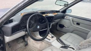 Melns BMW 635 1987 Rīga, ar dzinēja tilpumu 3.50 L un nobraukumu 124 tūkst. km par 7500 €, foto 6 vietnē AUTOMOTO.COM.LV