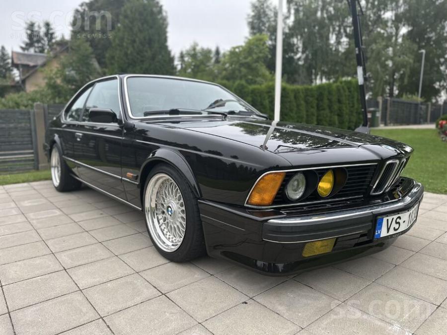 Melns BMW 635 1988 Ogre, ar dzinēja tilpumu 3.50 L un nobraukumu 1 tūkst. km par 44500 €, foto 1 vietnē AUTOMOTO.COM.LV