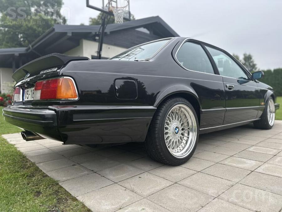 Melns BMW 635 1988 Ogre, ar dzinēja tilpumu 3.50 L un nobraukumu 1 tūkst. km par 44500 €, foto 5 vietnē AUTOMOTO.COM.LV