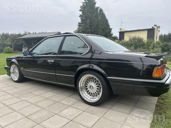 Melns BMW 635 1988 Ogre, ar dzinēja tilpumu 3.50 L un nobraukumu 1 tūkst. km par 44500 €, foto 5 vietnē AUTOMOTO.COM.LV