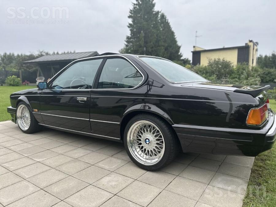 Melns BMW 635 1988 Ogre, ar dzinēja tilpumu 3.50 L un nobraukumu 1 tūkst. km par 44500 €, foto 6 vietnē AUTOMOTO.COM.LV