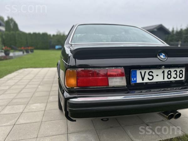 Melns BMW 635 1988 Ogre, ar dzinēja tilpumu 3.50 L un nobraukumu 1 tūkst. km par 44500 €, foto 6 vietnē AUTOMOTO.COM.LV