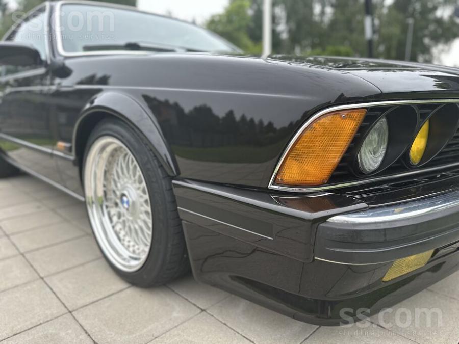 Melns BMW 635 1988 Ogre, ar dzinēja tilpumu 3.50 L un nobraukumu 1 tūkst. km par 44500 €, foto 9 vietnē AUTOMOTO.COM.LV