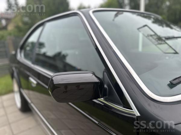 Melns BMW 635 1988 Ogre, ar dzinēja tilpumu 3.50 L un nobraukumu 1 tūkst. km par 44500 €, foto 9 vietnē AUTOMOTO.COM.LV