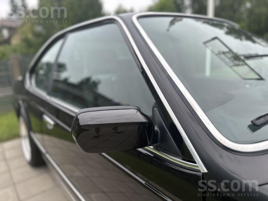 Melns BMW 635 1988 Ogre, ar dzinēja tilpumu 3.50 L un nobraukumu 1 tūkst. km par 44500 €, foto 10 vietnē AUTOMOTO.COM.LV