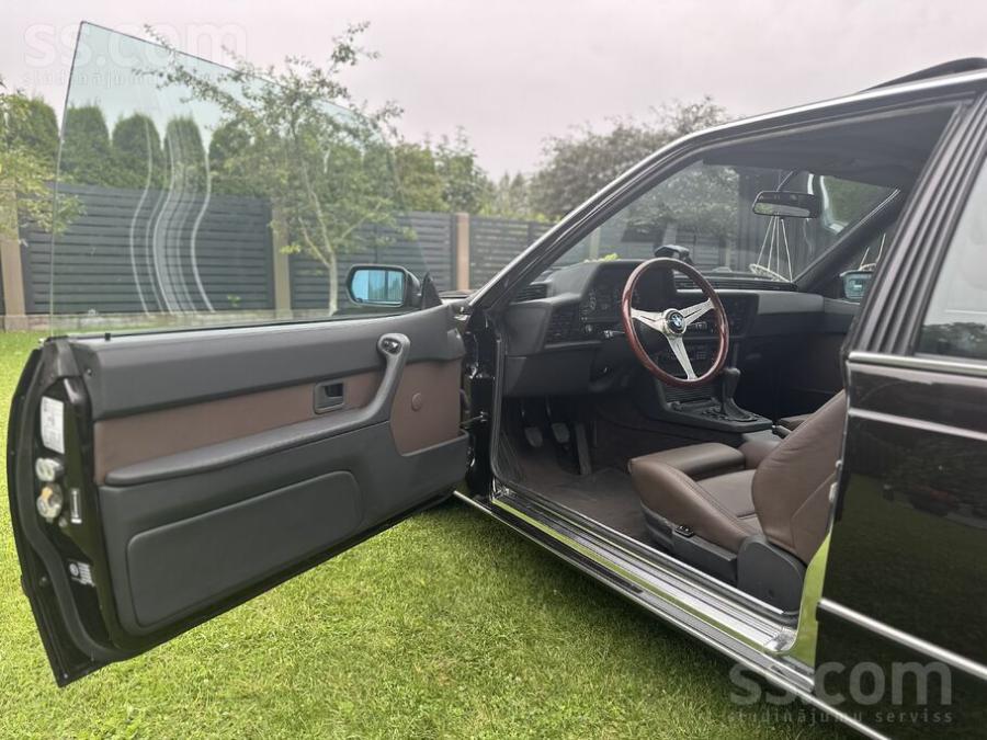 Melns BMW 635 1988 Ogre, ar dzinēja tilpumu 3.50 L un nobraukumu 1 tūkst. km par 44500 €, foto 17 vietnē AUTOMOTO.COM.LV