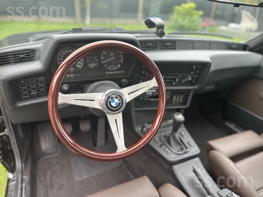 Melns BMW 635 1988 Ogre, ar dzinēja tilpumu 3.50 L un nobraukumu 1 tūkst. km par 44500 €, foto 28 vietnē AUTOMOTO.COM.LV