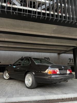 Black BMW 635 1988 in Riga, with an engine capacity of 3.50 L and mileage of 1 thousand km for 49900 €, photo 10 on AUTOMOTO.COM.LV