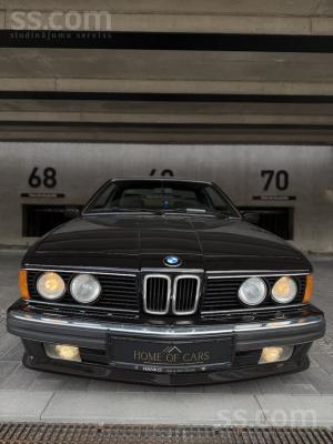 Black BMW 635 1988 in Riga, with an engine capacity of 3.50 L and mileage of 1 thousand km for 49900 €, photo 11 on AUTOMOTO.COM.LV
